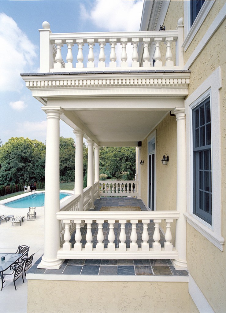 Fypon balustrades and columns – The House Designers