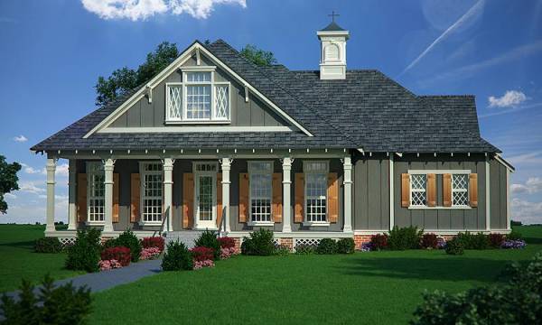 Oakland Park 1520 House Plan – The House Designers
