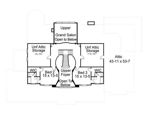 Broadstone Place 1432 - 5 Bedrooms and 4.5 Baths | The House Designers ...