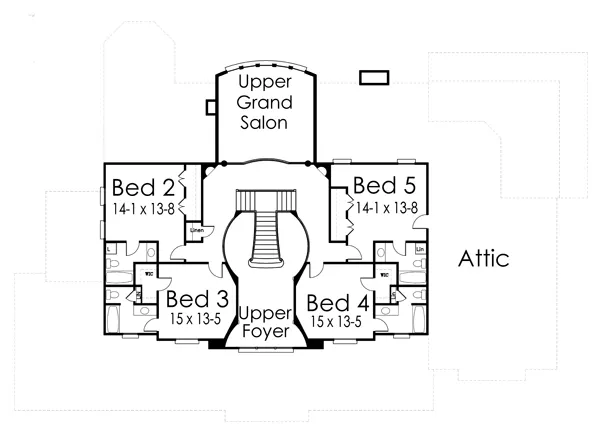 Broadstone Lodge 1433 - 6 Bedrooms and 6.5 Baths | The House Designers ...