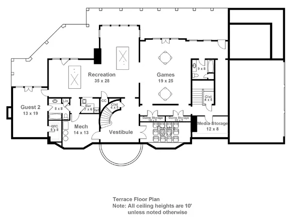 Carmichael Estate 7932 - 5 Bedrooms and 5.5 Baths | The House Designers ...