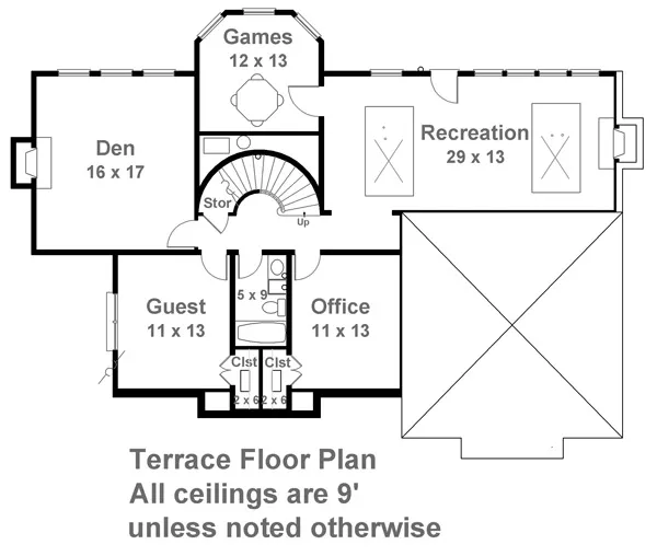 Chassereau 7143 - 4 Bedrooms and 3.5 Baths | The House Designers - 7143