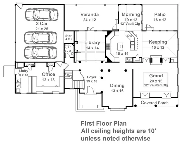 Dahlworth 6136 - 4 Bedrooms and 4.5 Baths | The House Designers - 6136