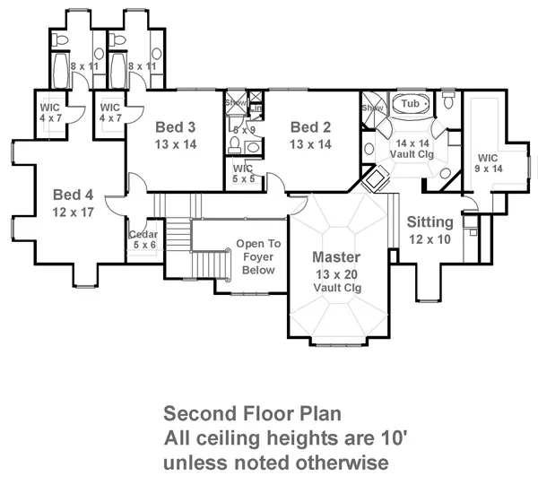 Dahlworth 6136 - 4 Bedrooms and 4.5 Baths | The House Designers - 6136