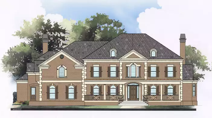 Anderson Estate 7446 - 4 Bedrooms and 5.5 Baths | The House Designers ...