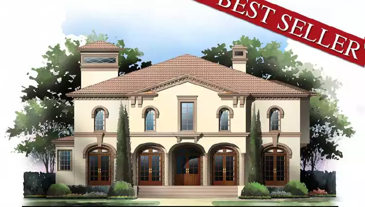 2 Story Spanish House Plans