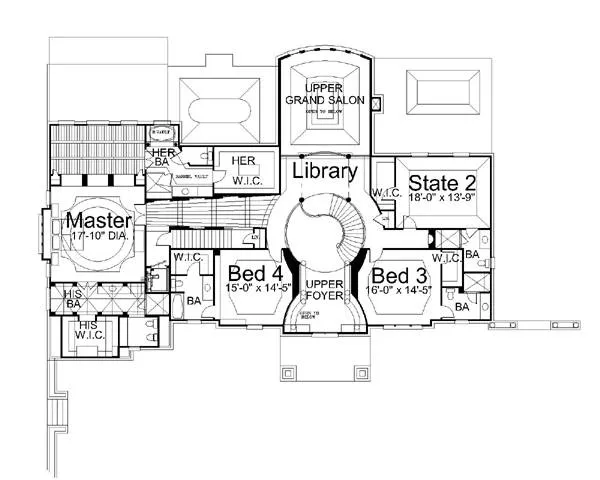 Strathmore Hall 6156 - 5 Bedrooms and 4.5 Baths | The House Designers ...