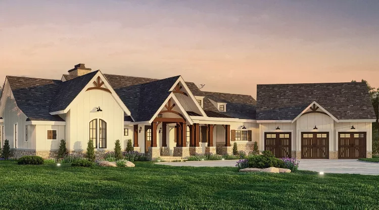 Beautiful One Story Mansions