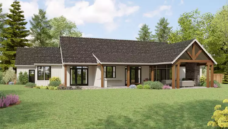 Modern Farmhouse Level One Spacious Gallery Ranch Modern Farmhouse