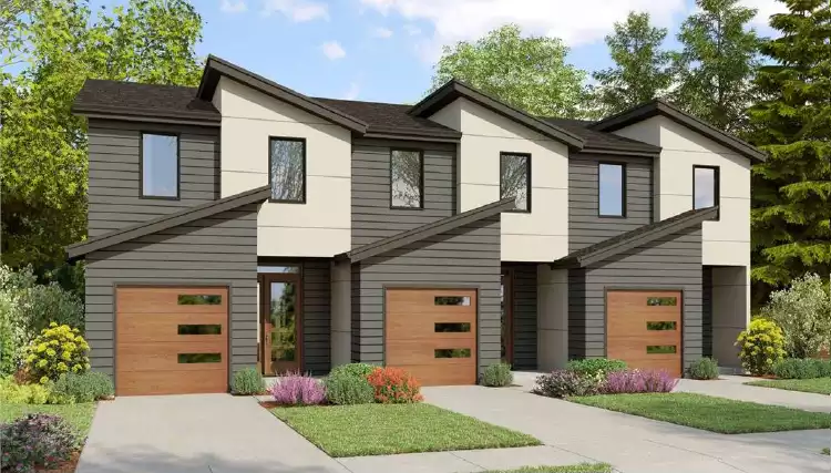 Multi-Family House Plans | Multi-Family Floor Plans | The House Designers