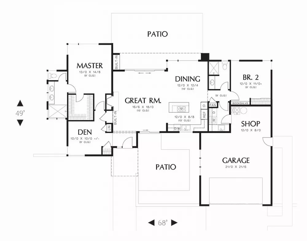 Spanish Style Home Floor Plans Spanish Style Home Floor Plans: Love