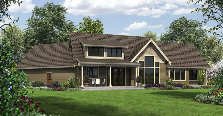 V Shaped Craftsman House Award Winning Luxury Craftsman | House Plans