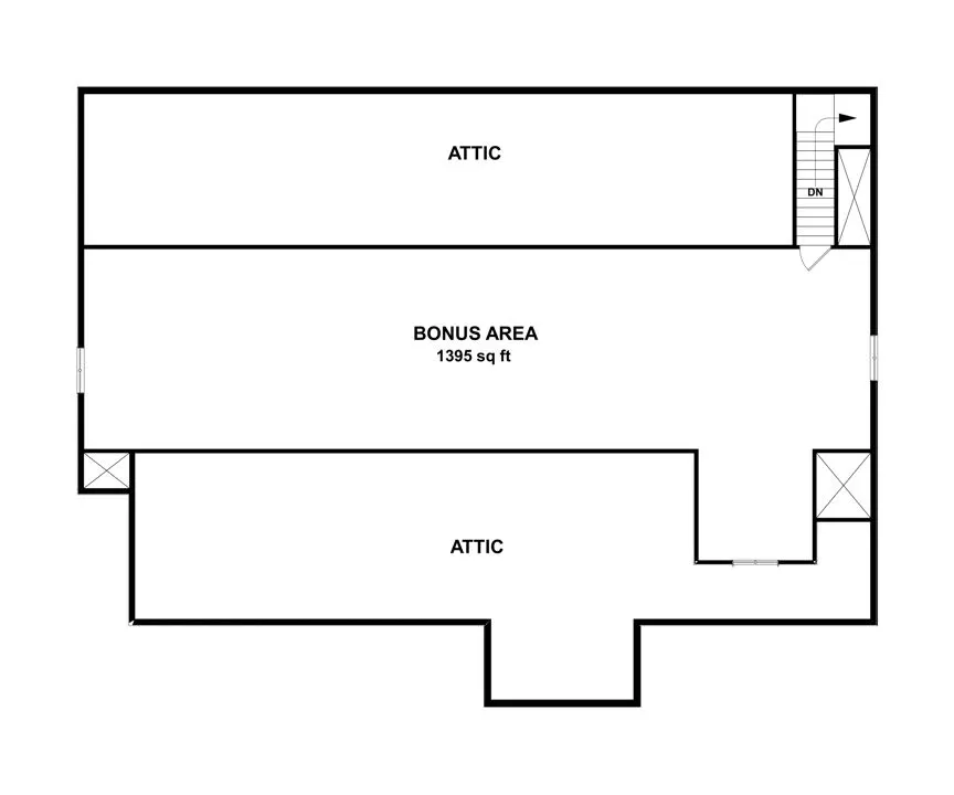 The Willowbrook 9057 - 4 Bedrooms and 2.5 Baths | The House Designers ...