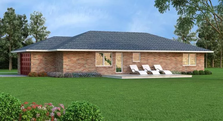 Chatman - 1200 2844 - 3 Bedrooms and 2 Baths | The House Designers - 2844