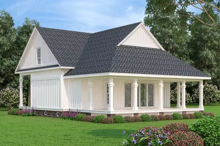 Affordable Country Style House Plan 7836: Perry Isle - 7836