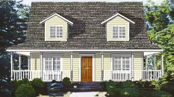 Small Cape Cod House Plans with Garage