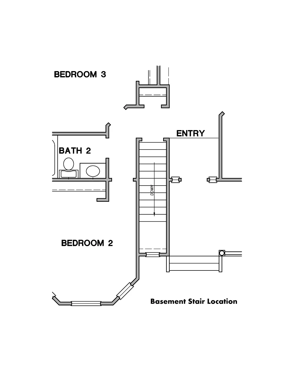 The Whitney 2880 - 3 Bedrooms and 2 Baths | The House Designers - 2880