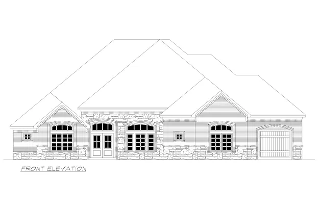 One Story Traditional Style House Plan 9644: Cimarec - 9644