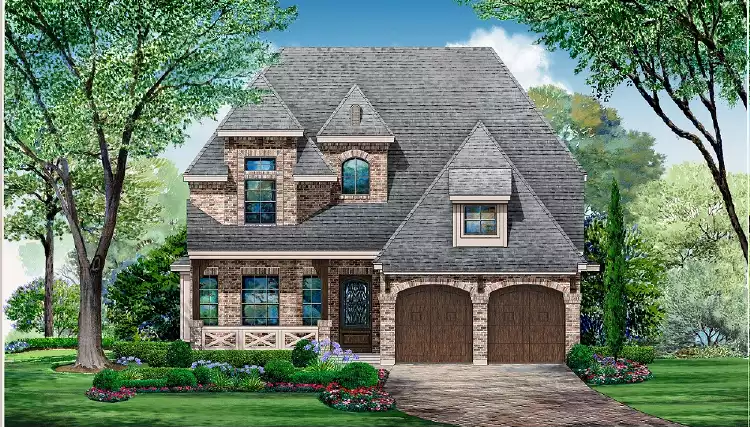 European House Plans | European Style House Plans | European Style Homes