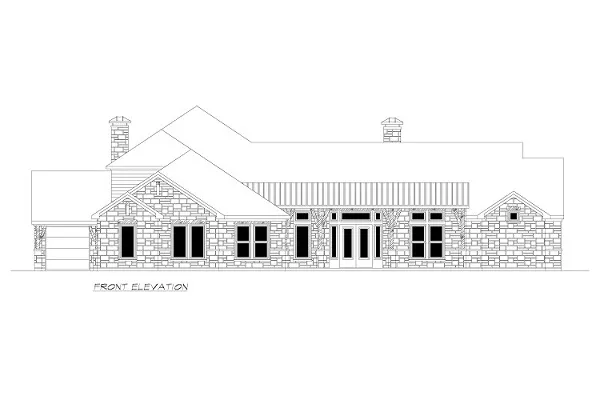 Modern Mediterranean Style House Plan 9775: Point Venture - 9775