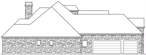 RIDGEVIEW RANCH 5117 - 4 Bedrooms and 4 Baths | The House Designers - 5117