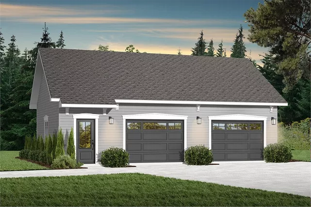 Detached Garage Workshop Plans