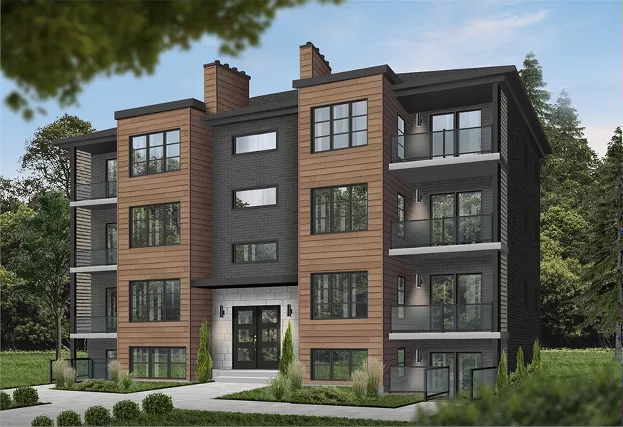 3 Storey Apartment Building Design