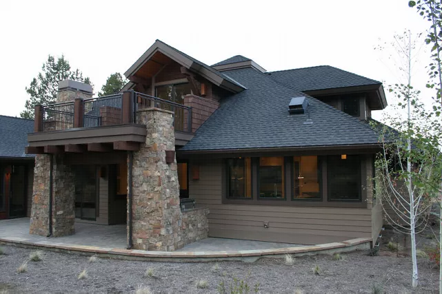 Craftsman House Stone Work