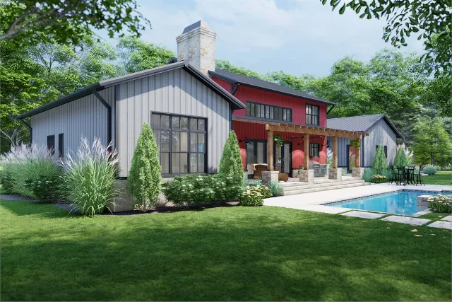 Metal Farm Style House Designs