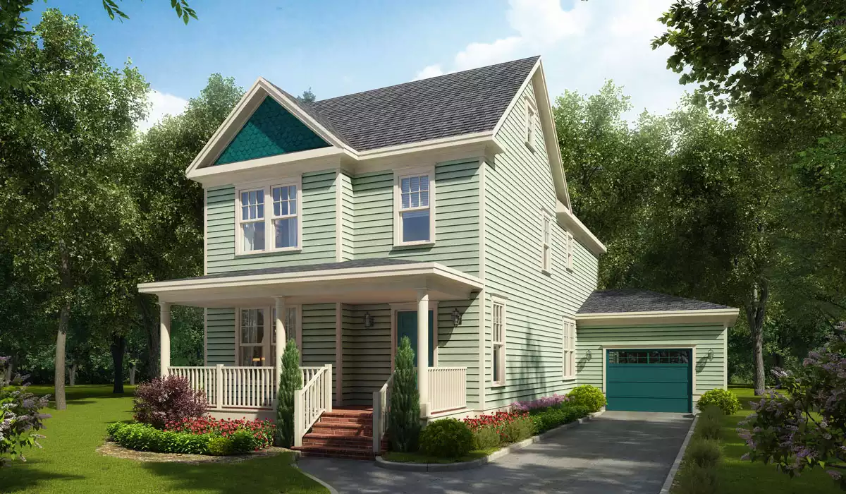 Victorian Style House Plan 1624: Rochester - 1624