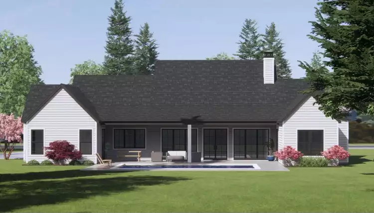 Mountain Ranch House Plans Roof