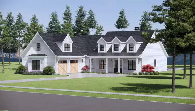 Cape Cod With Attached Garages Cape Cod House Plan With 3 Bedrooms And