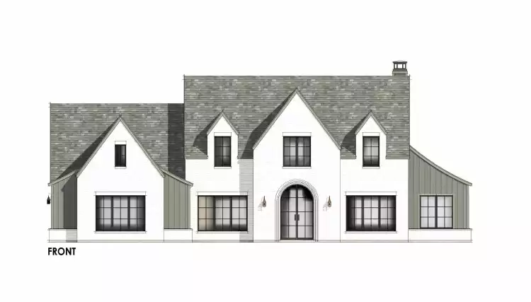 French Style Home Plan Elevation French Country House Plans | French