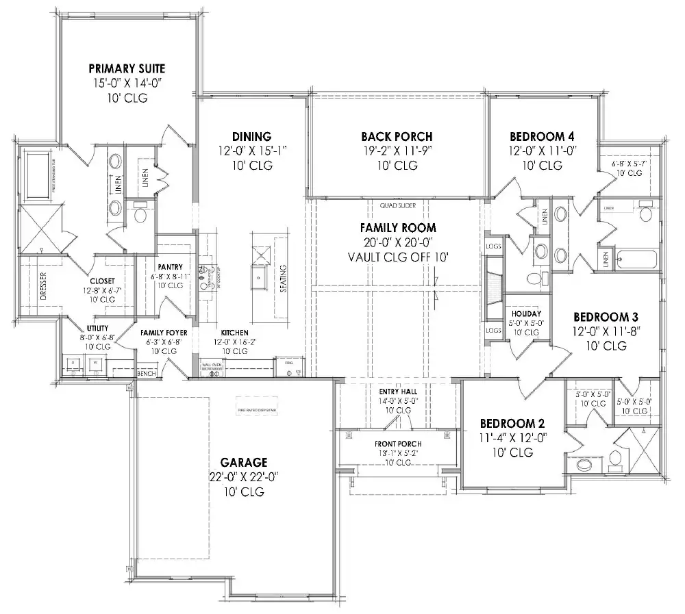 One Floor House Plans Texas Country Seeking Feedback On A 1 Story