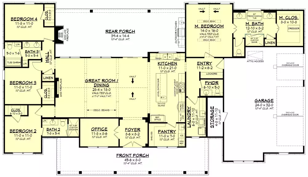 Farmhouse Plans | Farmhouse Floor Plans | The House Designers ...