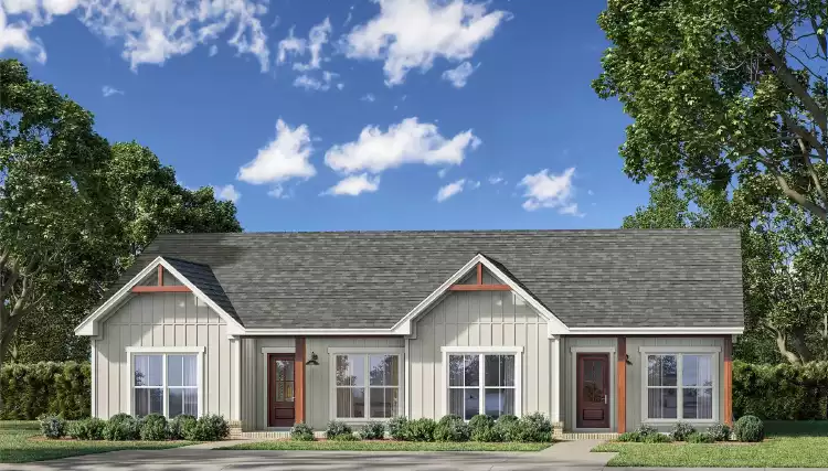 Multi-Family House Plans | Multi-Family Floor Plans | The House Designers