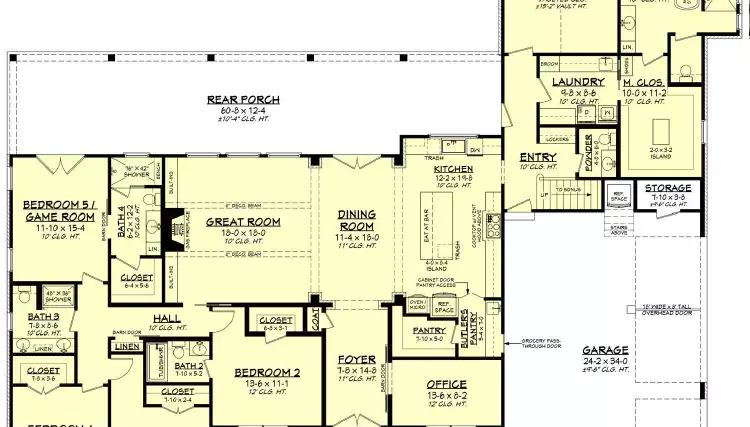 Pendleton House Plan Modern House Design Farmhouse Plans Farmhouse