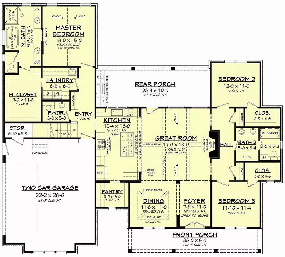 Farmhouse Plans | Farmhouse Floor Plans | The House Designers ...