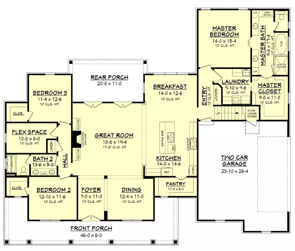 Ranch House Plans | Ranch Style House Plans | Ranch Home Plans ...