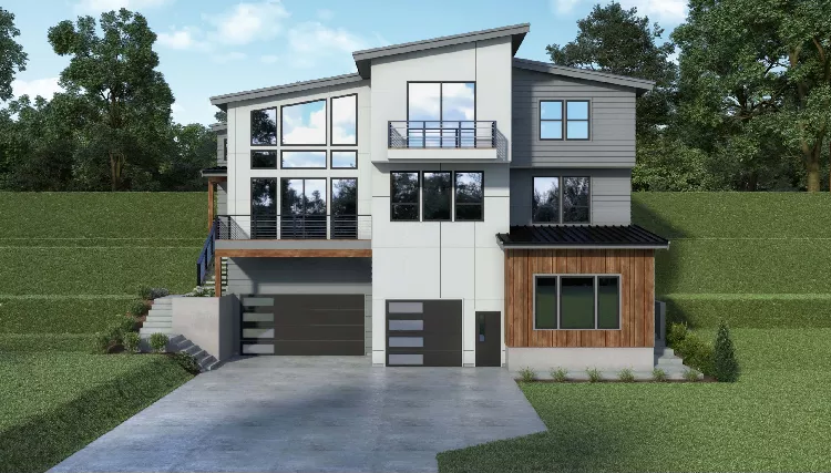 Contemporary House Plans | Modern Contemporary Home Plans | The House ...