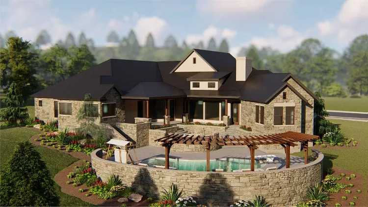 Round Stone House Plans