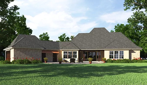 Modern Home 1 Story High Ceiling High Ceiling House Plans | The Plan