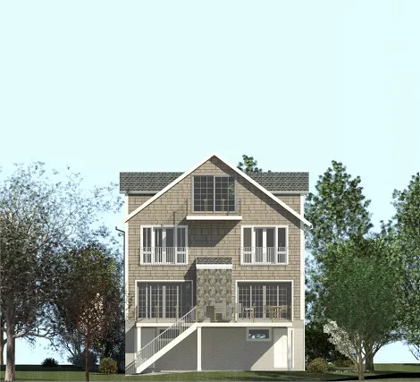 3 Storey House Elevation