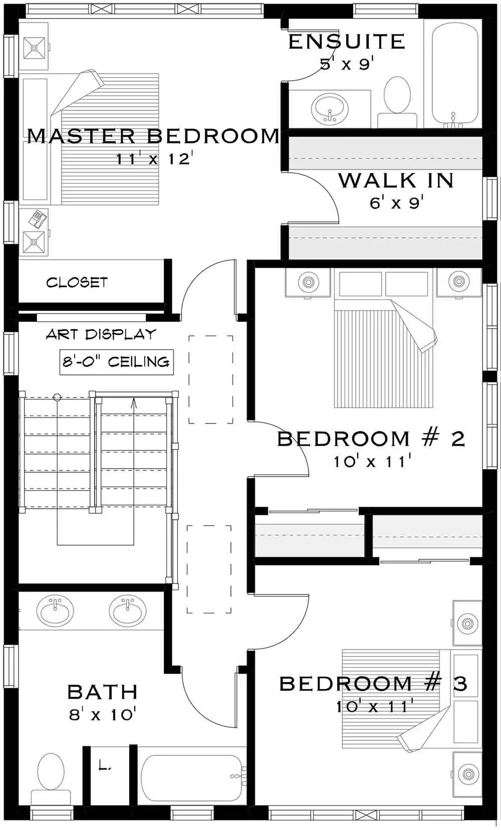 Heyworth | Transitional Beach Style House Plan 11198 - 11198