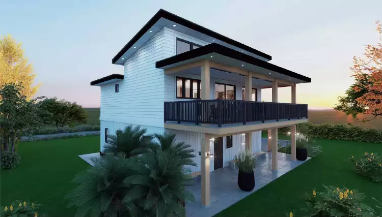 Rustic House Plans 2 Bedroom View