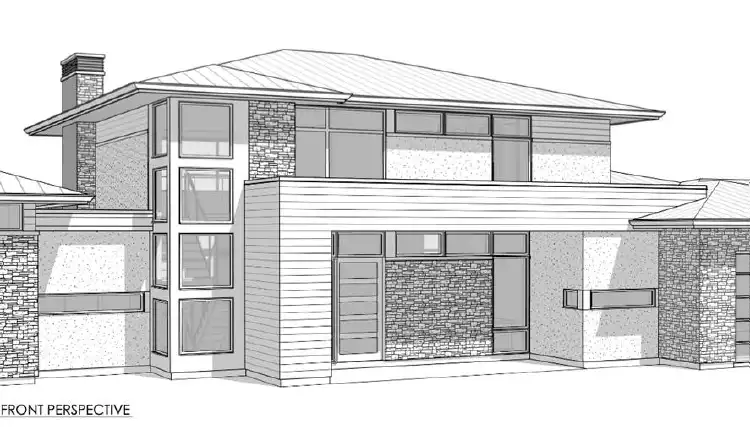Modern House Elevations Sketches