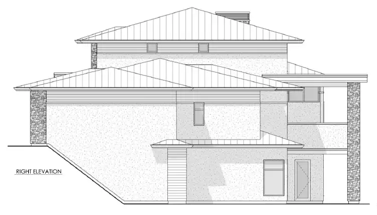 2d Building Design Grandville 2 Story Optional Basement Modern Style
