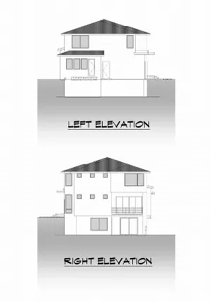 Home Elevation Drawings Dimensions