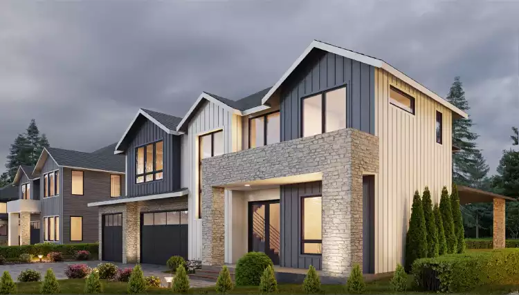 Lake Two Story Modern Homes *BRAND NEW* TWO STORY LUXURY MODEL HOUSE