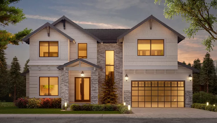 Transitional House Plans